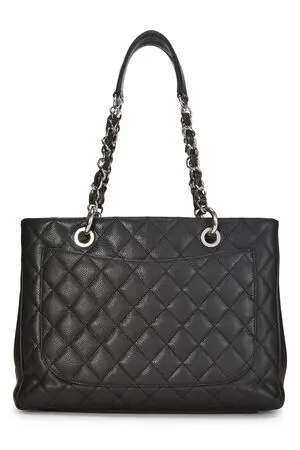 Chanel Quilted Caviar Grand Shopping Tote