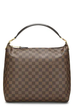 LOUIS VUITTON Damier Ebene Portobello Shoulder Bag - Brown