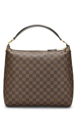 LOUIS VUITTON Damier Ebene Portobello Shoulder Bag - Brown