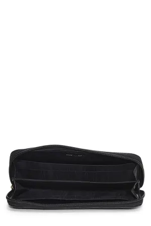 Chanel Caviar 'cc' Zip Around Wallet - Black
