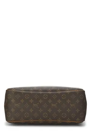 LOUIS VUITTON Monogram Canvas Deauville Bag - Brown
