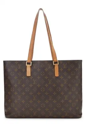 LOUIS VUITTON Monogram Canvas Luco Tote - Brown