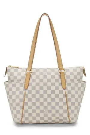 LOUIS VUITTON Louis Vuitton Damier Azur Totally PM Tote Bag