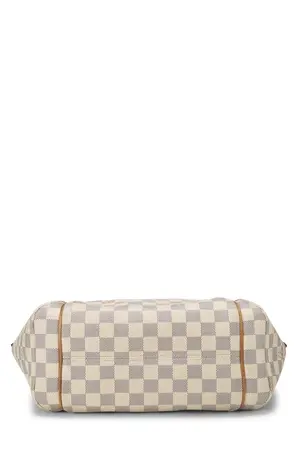 LOUIS VUITTON Damier Azur Totally Tote Bag - White