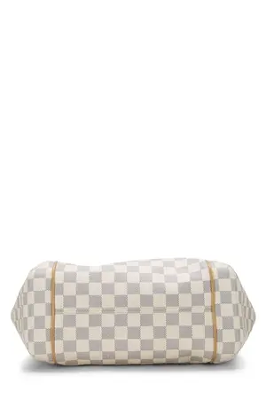 LOUIS VUITTON Damier Azur Totally Tote Bag - White