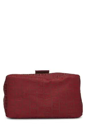 Fendi Zucchino Canvas Shoulder Bag