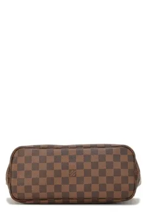 LOUIS VUITTON Damier Ebene Neverfull Tote Bag - Brown
