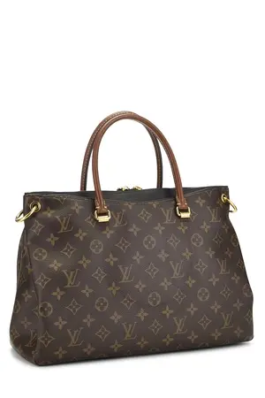 LOUIS VUITTON Monogram Canvas Pallas - Black