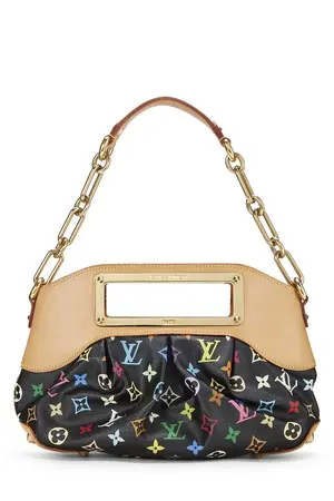 LOUIS VUITTON Takashi Murakami Monogram Multicolore Judy - Black