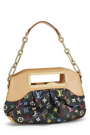 LOUIS VUITTON Takashi Murakami Monogram Multicolore Judy - Black