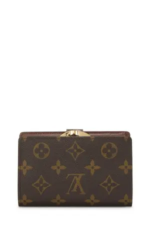 LOUIS VUITTON Monogram Canvas Porte-monnaie Viennois Wallet