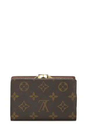 LOUIS VUITTON Monogram Canvas Porte-monnaie Viennois Wallet