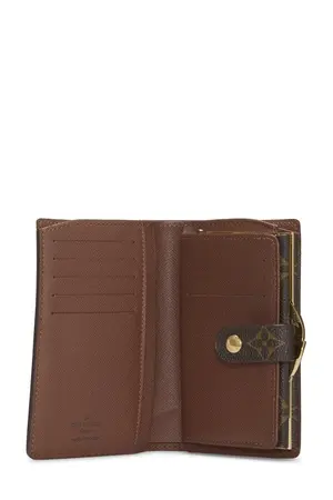 LOUIS VUITTON Monogram Canvas Porte-monnaie Viennois Wallet