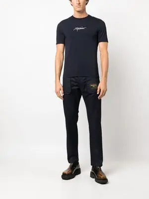 Moschino Straight-leg Cotton Trousers
