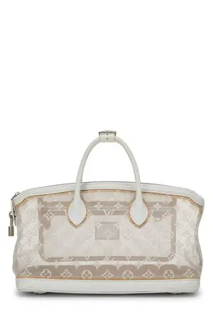 LOUIS VUITTON Monogram Mesh Transparence Lock It East-west
