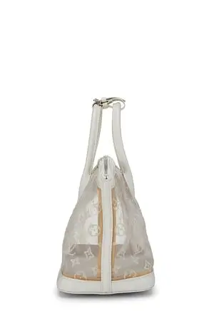 LOUIS VUITTON Monogram Mesh Transparence Lock It East-west