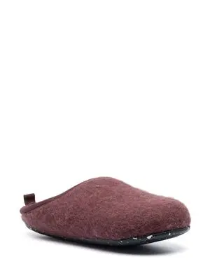 Camper Wabi Wool Slippers - Brown