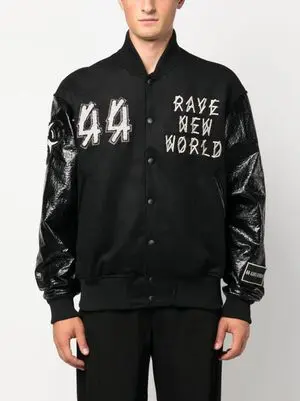 44 LABEL GROUP Logo-patch Bomber Jacket