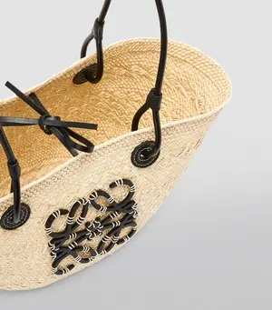 Loewe X Paula’s Ibiza Small Woven Anagram Basket Bag