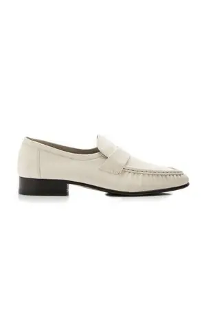 THE ROW Soft Nappa Leather Loafers