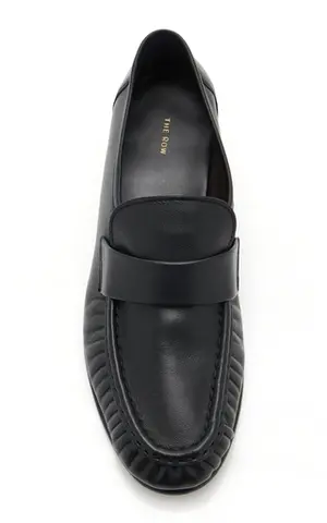 THE ROW Soft Nappa Leather Loafers