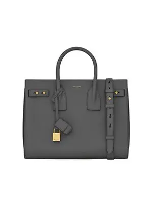 Saint Laurent Saint Laurent Sac De Jour Supple Top Handle Bag - Storm