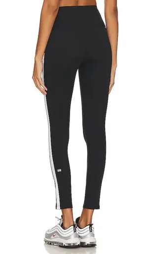 Splits59 Clare High Waist Rigor 7/8 Legging - Black & White