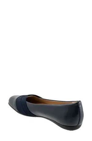 Trotters Stella Flat - Navy
