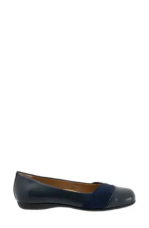 Trotters Stella Flat - Navy