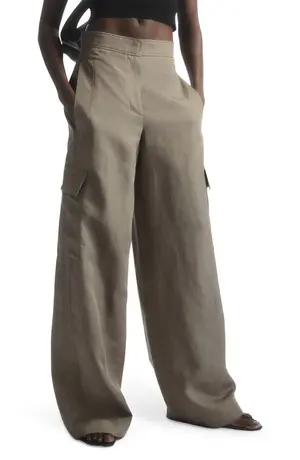 Cos Wide Leg Cargo Trousers