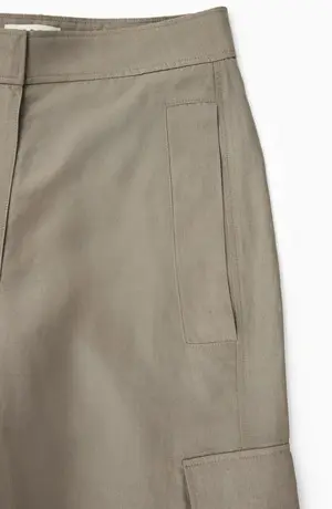 Cos Wide Leg Cargo Trousers