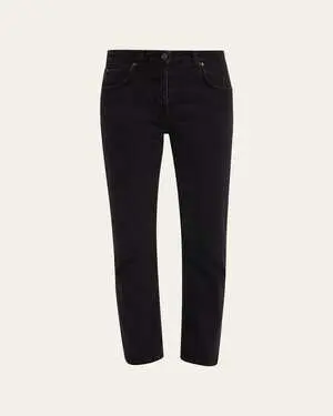 THE ROW Riaco Slim-leg Crop Jeans