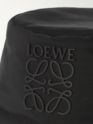 Loewe Logo-appliquéd Padded Nylon Bucket Hat