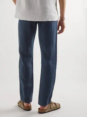 Nn07 Karl Tapered Linen Chinos