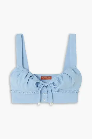Altuzarra Tie Detailed Blouses