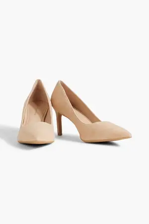 STUART WEITZMAN Dancer 75 Suede Pumps - Sand