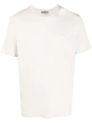 Herno Logo-plaque Cotton T-shirt