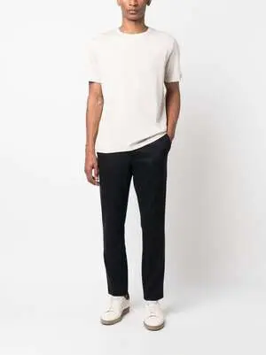 Herno Logo-plaque Cotton T-shirt