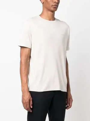 Herno Logo-plaque Cotton T-shirt