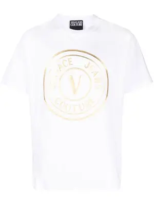 Versace Jeans Couture Crewneck T-shirts For Men