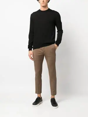 PT TORINO Mid-rise Tailored Trousers