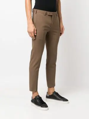 PT TORINO Mid-rise Tailored Trousers