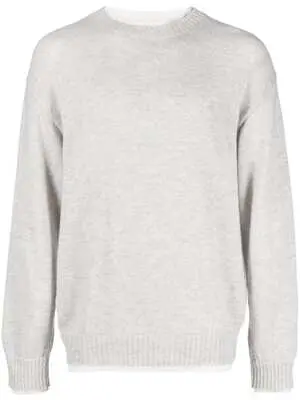 MSGM Long-sleeved Knitted Sweatshirt
