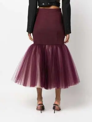 Moschino Fishtail Pencil Midi Skirt