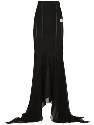 Dolce & Gabbana Draped Mermaid Maxi Skirt