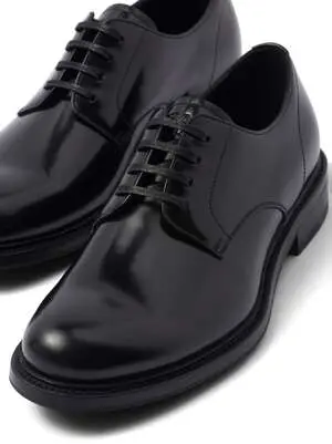 Prada Leather Derby Shoes