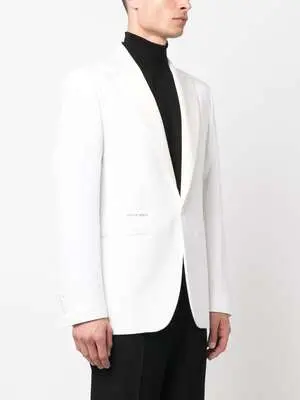Philipp Plein Single-breasted Wool Blazer