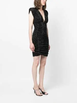 Philipp Plein Crystal-embellished Mini Dress - Black