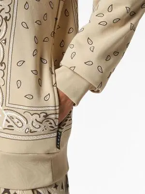 Philipp Plein Logo-patch Cotton Hoodie - Neutrals