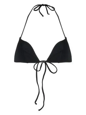 Dsquared2 Be Icon Triangle Bikini Top - Black